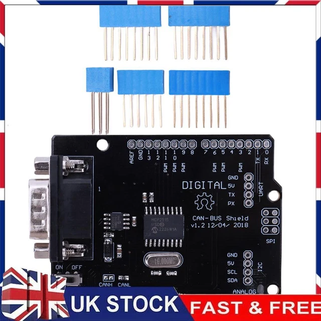 MCP2515 CAN BUS Shield DC 5-12V CAN BUS Shield Controller Convenient ...