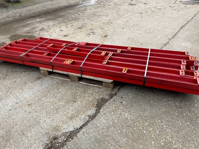 HEAVY DUTY PALLET racking shelving warehouse GUIDE RAIL/STEEL LENGTHS £ ...