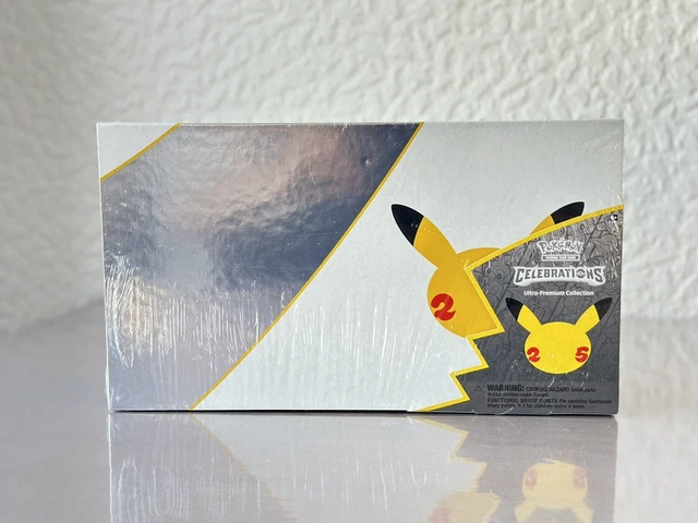 POKEMON CELEBRATIONS ULTRA Premium Collection 25th Anniversary UPC ...