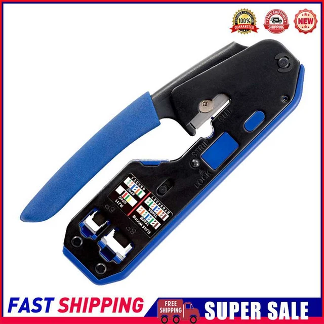 NETWORK WIRE STRIPPING Squeeze Cutter 8P/6P/CAT5/CAT6 Connector ...