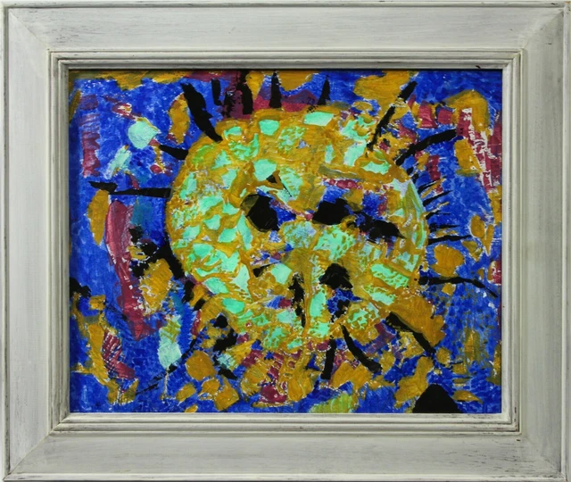 GEMÄLDE TEMPERA Abstrakt dynamisch Komposition Marie Pospisilova EUR ...