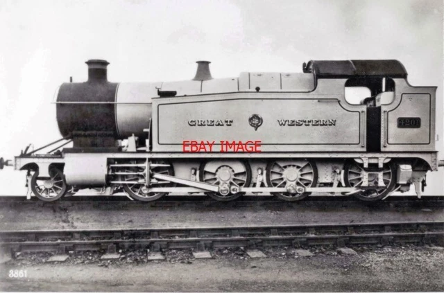 PHOTO GWR Loco No 4201 Swindon Official Photograph £1.90 - PicClick UK