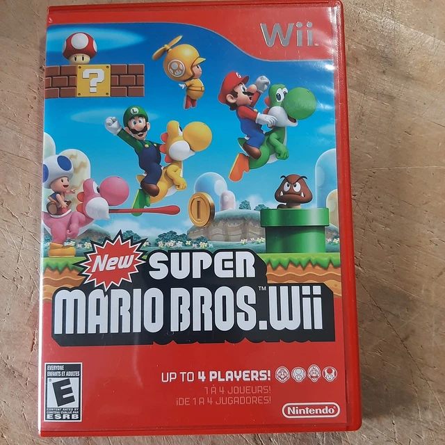 NEW SUPER MARIO Bros. Wii Nintendo Wii Multiplayer 4-Player £22.30 - PicClick UK