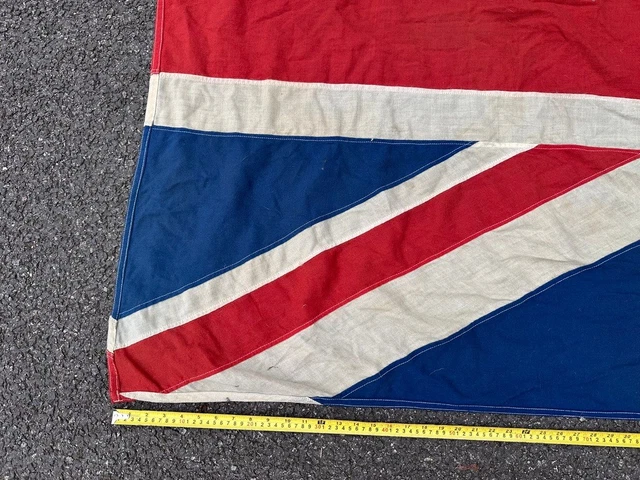 ORIGINAL WW2 BRITISH Army Multi-Piece Union Jack - LARGE - 2.6m x 1.2m ...
