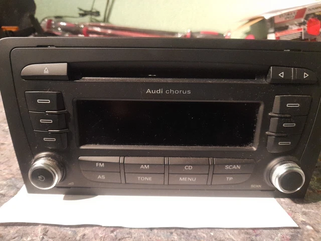 ORIGINAL AUDI A3 (8P) Autoradio Radio CHORUS CD/MP3 8P0 035 152 E EUR 65,00 - PicClick DE