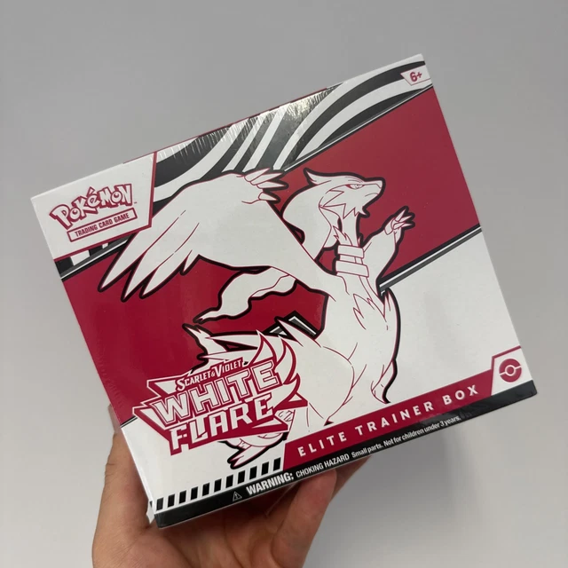 POKÉMON TCG WHITE Flare ETB Elite Trainer Box BRAND NEW & SEALED £66.20 ...