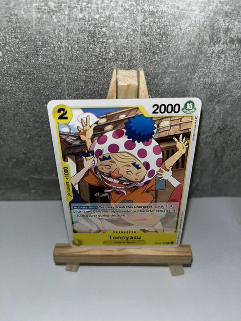 TONOYASU OP04-109-ENCOMMON KINGDOMS of Intrigue One Piece Karte ... TONOYASU OP04-109-ENCOMMON KINGDOMS of Intrigue One Piece Karte ...