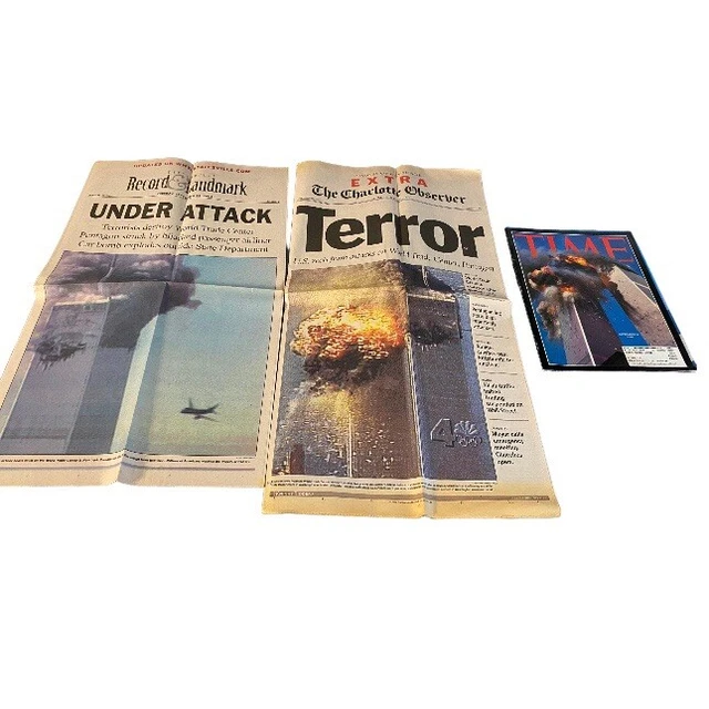 9/11 TIME MAGAZINE Special Edition Issue September 11, 2001 Twin Towers ...