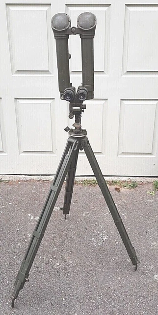 M65 BINOCULAR PERISCOPE Telescope Trench M17 Tripod BATTERY COMMANDERS ...