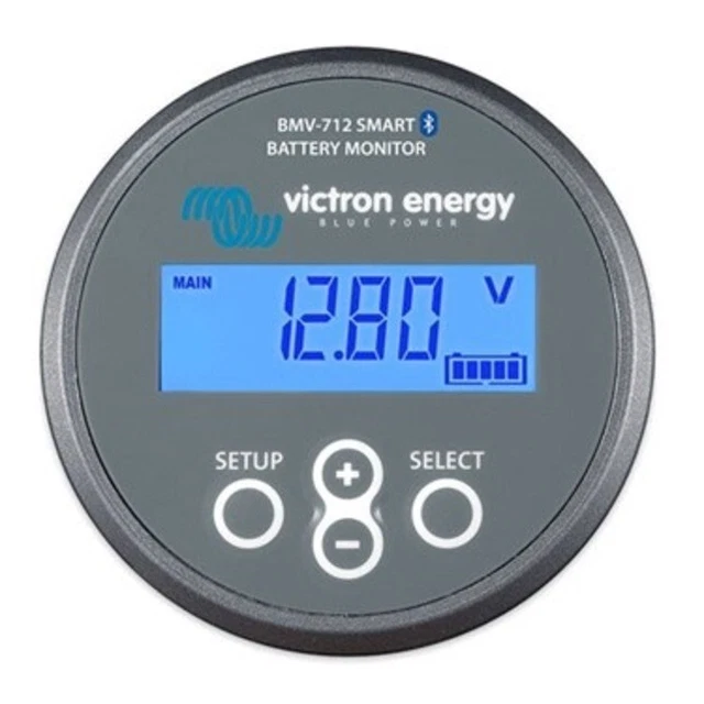 VICTRON ENERGY BMV-712 Smart Battery Monitor Bluetooth Digital Display ...
