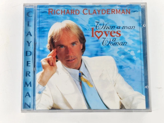 RICHARD CLAYDERMAN WHEN A Man Loves A Woman - CD £5.60 - PicClick UK
