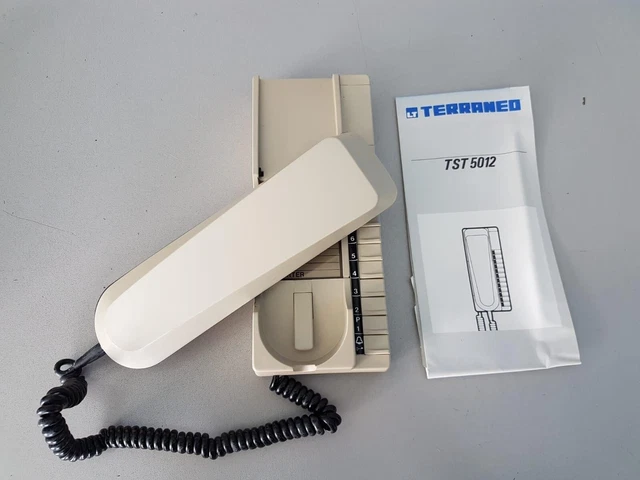 CITOFONO BTICINO TERRANEO Cornetta 5012 Intercomunicante Tst 12 Tasti ...