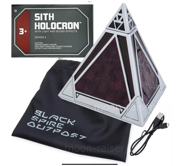 STAR WARS GALAXY’S Edge Red Sith Holocron Series 2 Black Spires Outpost ...