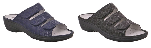 ROHDE CREMONA DAMEN Clogs Sandale Pantolette Hausschuhe Wechselfußbett ...