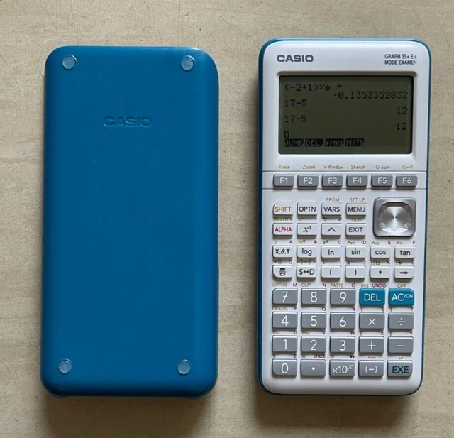 CALCULATRICE GRAPHIQUE MODE examen Casio GRAPH 35+E 35e - Comme Neuve ...