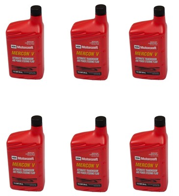 6 QUARTS TRANSMISSION ATF & Power Steering Fluid MERCON® V Auto. £66.71 ...