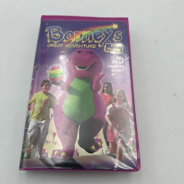 BARNEY’S GREAT ADVENTURE The Movie VHS Clamshell EUC 1998 W/ Original ...
