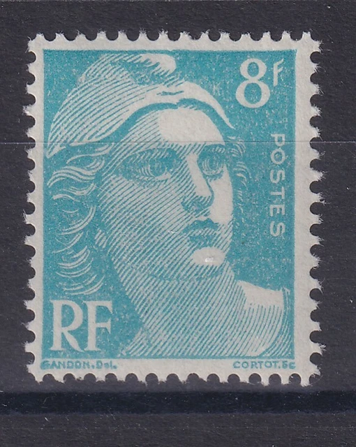 FRANCE ANNÉE 1948 Type Marianne de Gandon N° 810** réf 6469 EUR 0,15 ...