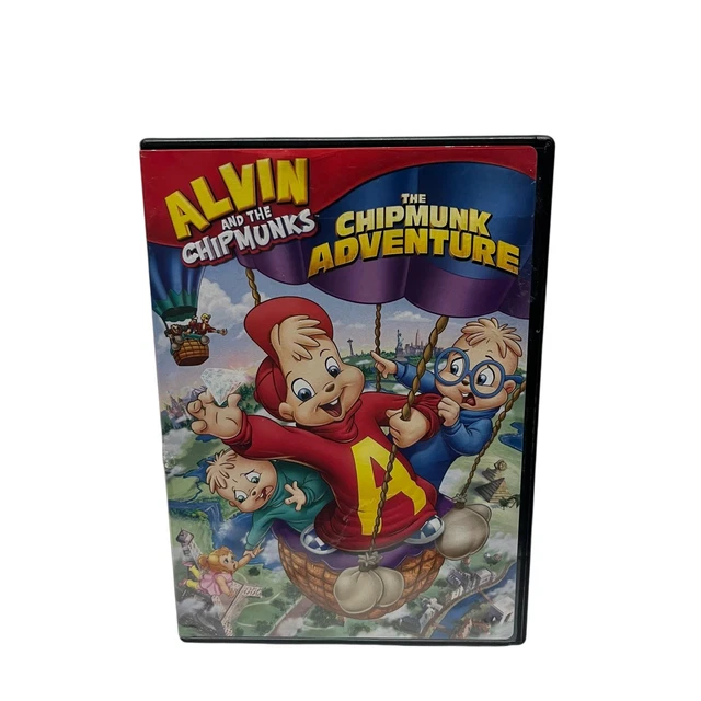ALVIN AND THE Chipmunks The Chipmunk Adventure DVD + CD Soundtrack 2008 ...