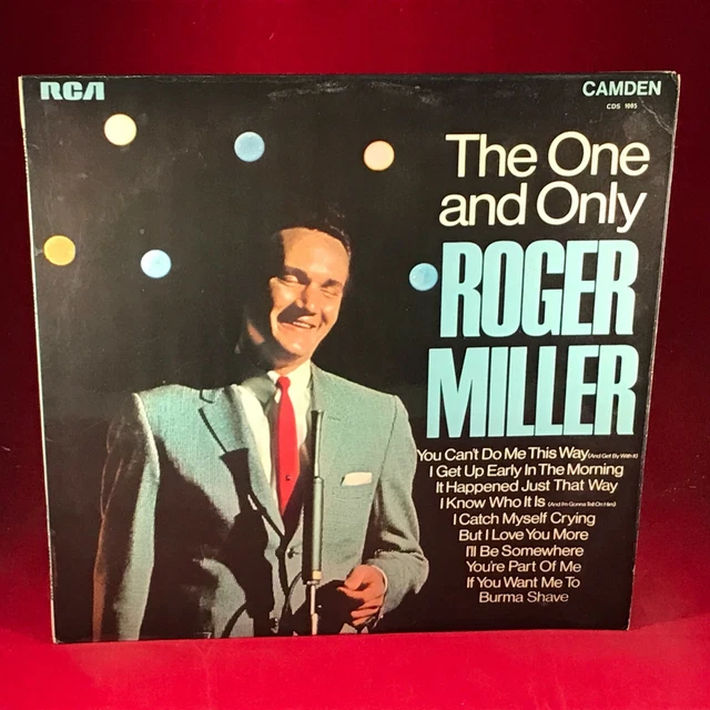 ROGER MILLER THE One And Only Roger Miller 1969 UK Vinyl LP EXCELLENT ...