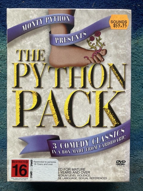 RARE MONTY PYTHON PACK DVDs, BUNDLE w Autobiography & Secret Policeman ...