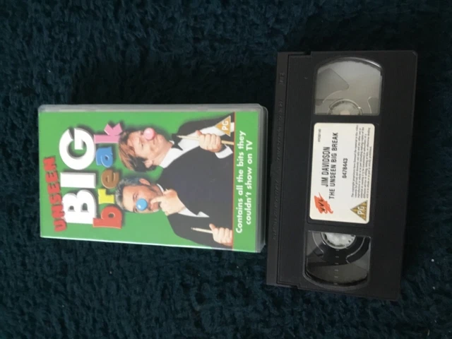 UNSEEN BIG BREAK vhs mint .Jim davidson £15.99 - PicClick UK