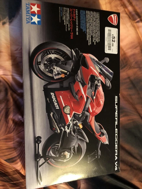 TAMIYA DUCATI PANIGALE V4 Superleggera 1/12 Motorcycle Bike Kit - 14140 £4.20 - PicClick UK