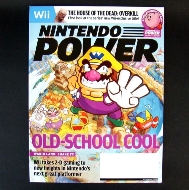 NINTENDO POWER MAGAZINE #233 October 2008 Wario Land House Of The Dead ...