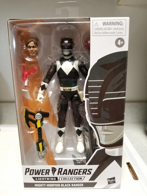 POWER RANGERS LIGHTNING Collection Black Ranger Mighty Morphin Action ...