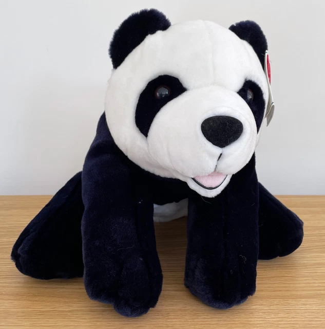 KEEL TOYS WWF ENDANGERED SPECIES PANDA SOFT TOY - SITTING HEIGHT 13 ...