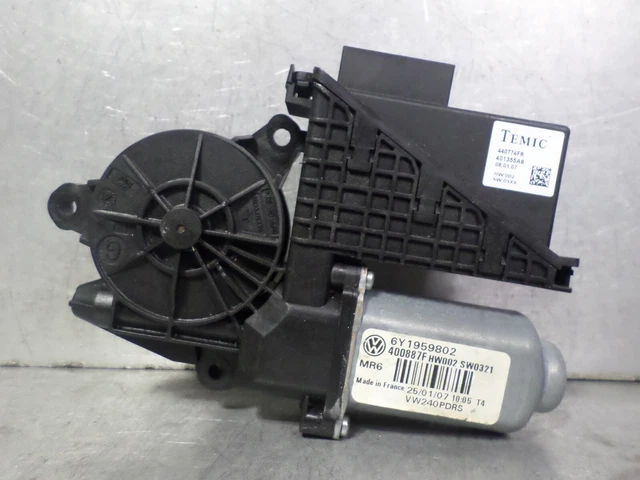 Vw Polo 9n 9n3 Skoda Fabia 6y Passenger Front Left Window Motor Nsf