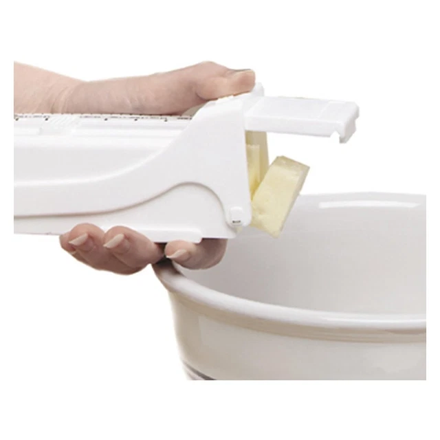 CHEESE TOAST CUTTER Slicer Butter Dispenser Measuring Tool Keeper ...