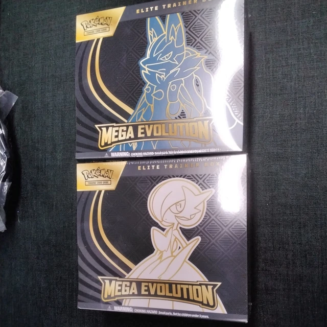 POKEMON MEGA EVOLUTION (Gardevoir & Lucario) Elite Trainer Box ETB Set ...