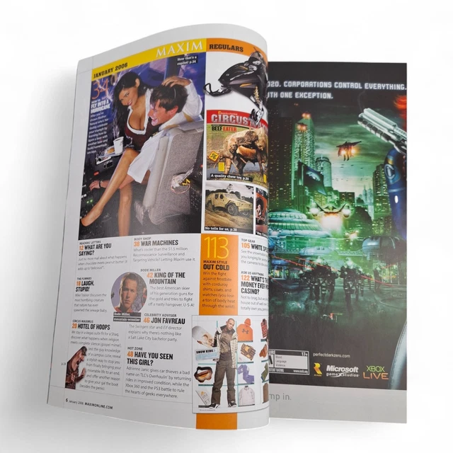 MAXIM MAGAZINE HAYLIE Duff January 2006 Complete $16.99 - PicClick AU