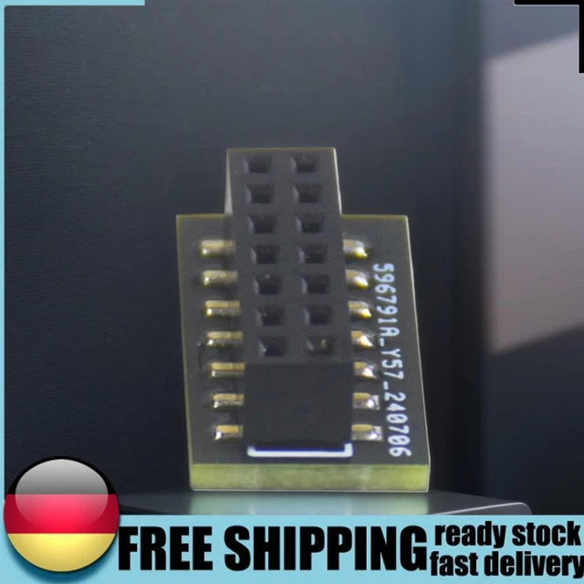 REMOTE CARD TPM SPI Modules TPM 2.0 Modules Chip 14 Pin for Asrock ...