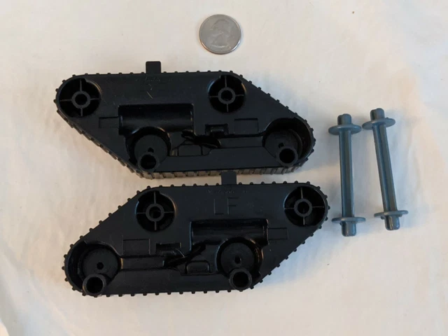 1987 HASBRO GI JOE Cobra Maggot Piezas De Repuesto Ruedas Delanteras ...