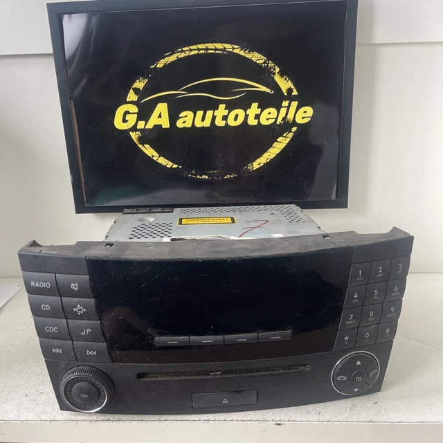 ORIGINAL MERCEDES BENZ E-KLASSE W211 E270 CD-Radio Autoradio ...