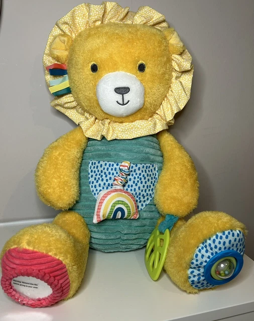 CHAD VALLEY TROPICAL Jungle Large Lion Activity Toy Teddy New £10.99 ...