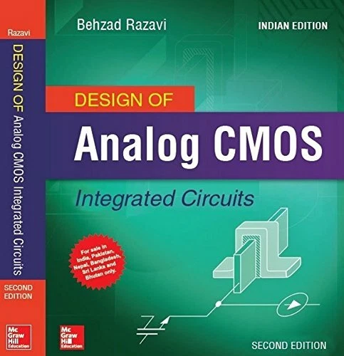 NEW:DESIGN OF ANALOG CMOS Integrated Circuits by Behzed razavi 2nd INTL ...