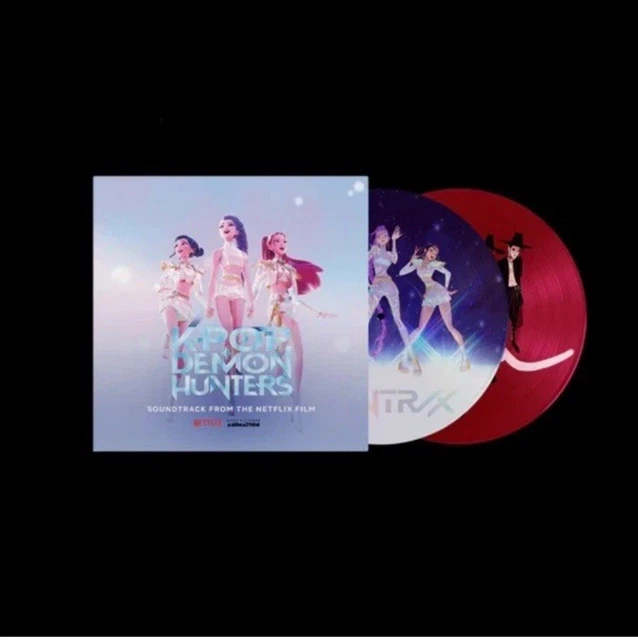 LIMITED EDITION KPOP Demon Hunters & Saja Boys Picture Disc Vinyl LP ...