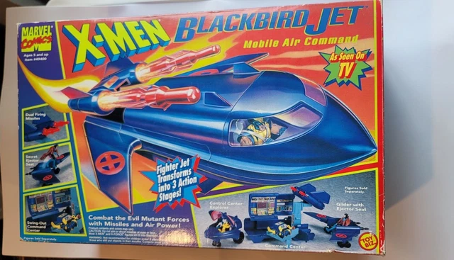 1994 MARVEL COMICS X-Men Blackbird Jet Vehicle by Toy Biz - Sealed ...