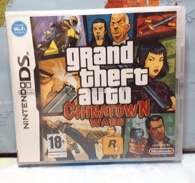 GRAND THEFT AUTO GTA Chinatown Wars Nintendo DS PAL FR Neuf Scellé Sous ...