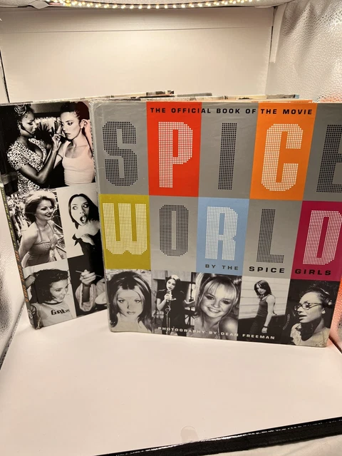 SPICE GIRLS MEMORABILIA The Official Book Of The Movie Spiceworld X2 £ ...