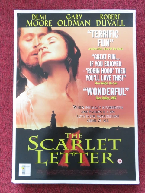 THE SCARLET LETTER Vhs Poster Rolled Demi Moore Gary Oldman 1995 £13.29 ...