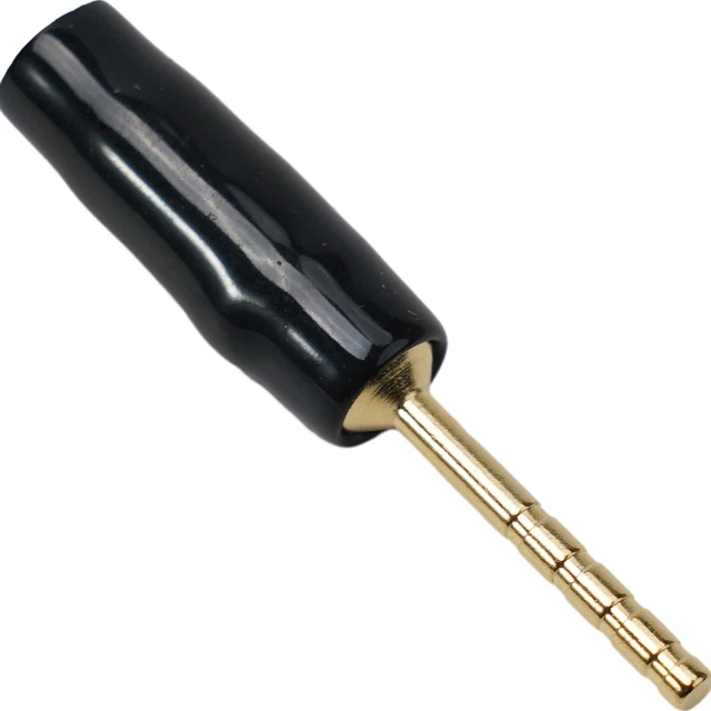 IMPROVED AUDIO QUALITY with 2mm Banana Plug 4N Oxygen Pure Copper Pack ...
