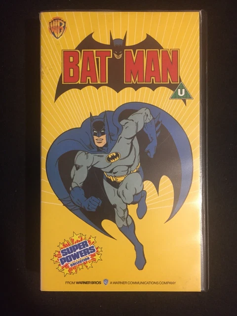 BATMAN SUPER POWERS Collection DC Warner Home Video VHS 1985 UK Rare Video Tape £7.00 - PicClick UK