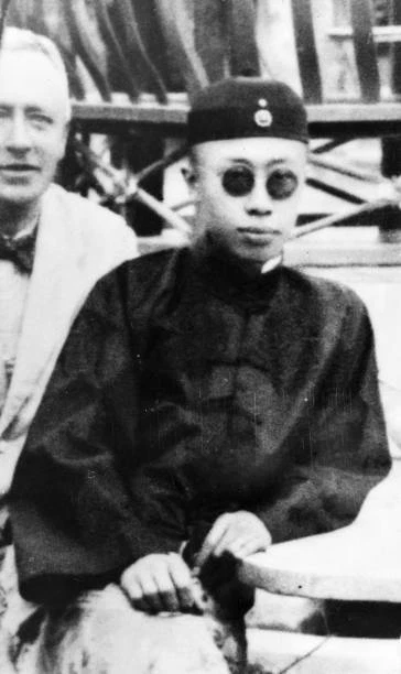LAST CHINESE EMPEROR Puyi of Manchuria, circa 1930 Old Historic Photo ...