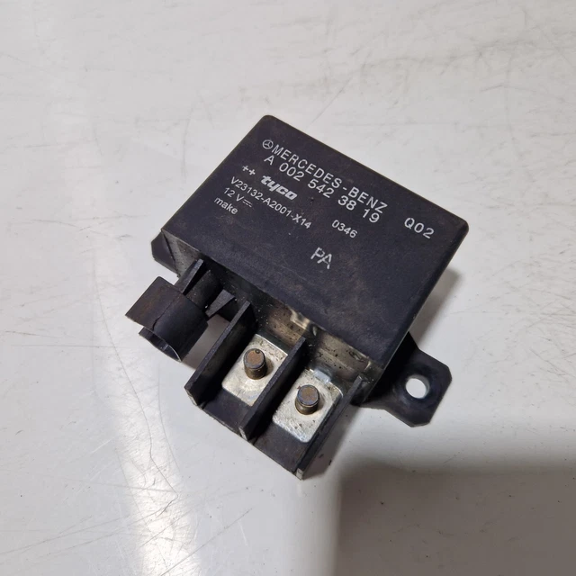 E75* MERCEDES-BENZ W211 Zuheizer Batteriesteuergerät Relais A0025423819 ...