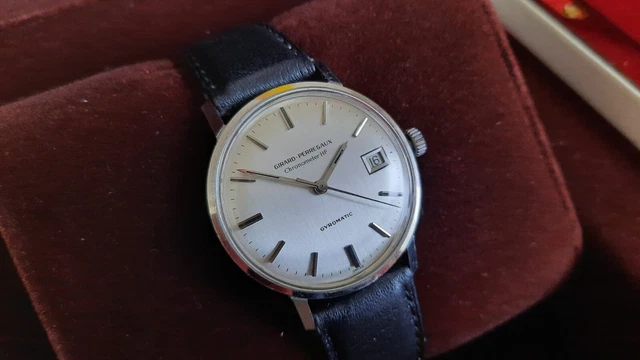 GIRARD PERREGAUX GYROMATIC Chronometer HF, Cal. GP 42.1, 36.000A/h, TOP ...