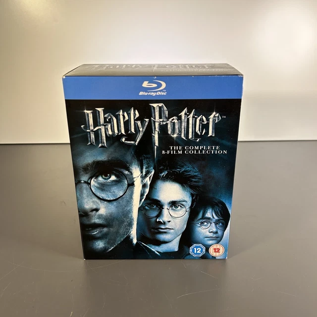 HARRY POTTER THE Complete 8-Film Collection Blu-ray Boxset Region Free VGC £11.99 - PicClick UK